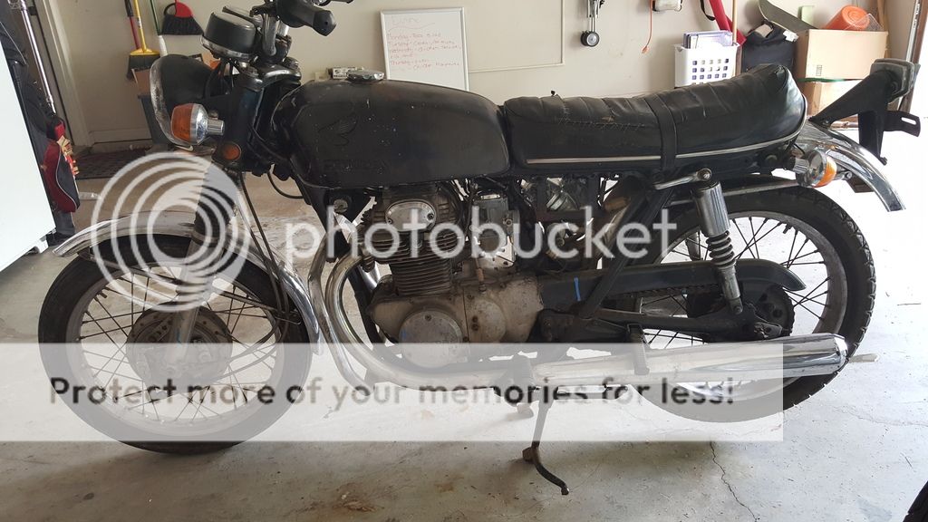 Well...here it is.... 69 CB350 - Atlanta | Honda Twins