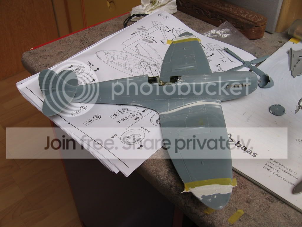 Spitfire XiV nose - Works in Progress - Large Scale Planes