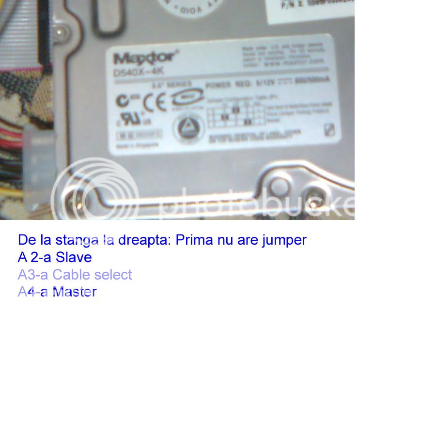 2 hdd PATA care master/slave cu 2 sisteme de operare - Forumul Softpedia