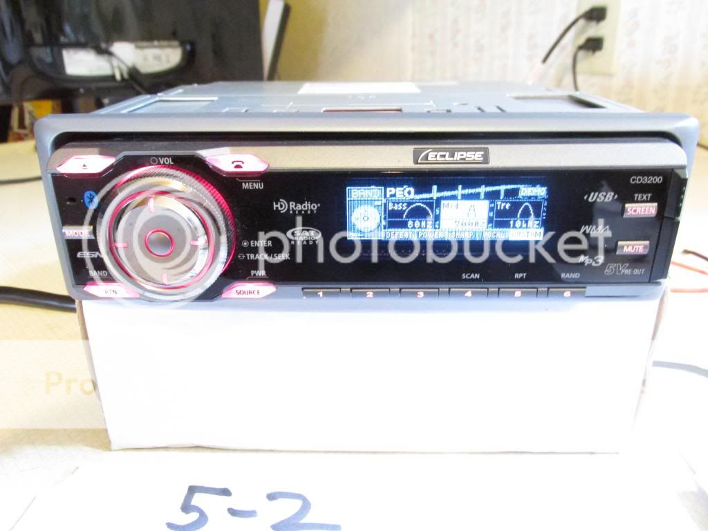 FS: Eclipse CD3200 cd player/aux input/usb input/bluetooth/5volt ...