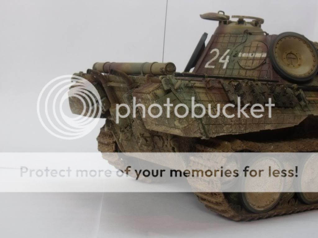 Pz.Kpfw.V Panther Ausf. A.Tank 424,4th Company of I./Pz.Rgt.24 - Ready ...