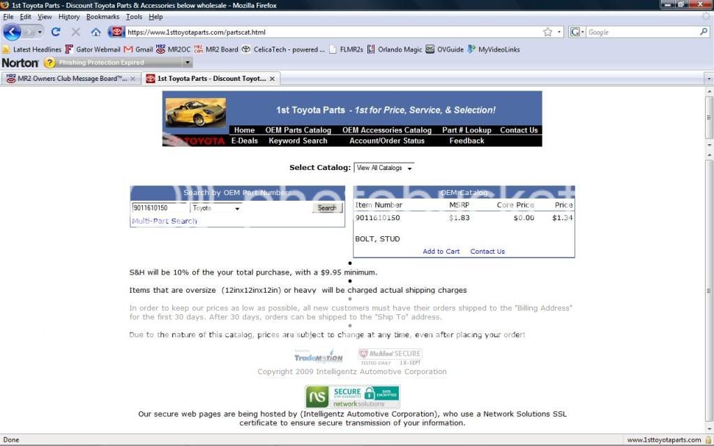 Easy fix for stripped exhaust head studs | MR2 Owners Club Forum