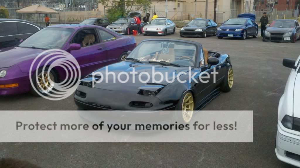 Black Miata on Gold wheels | VW Vortex - Volkswagen Forum