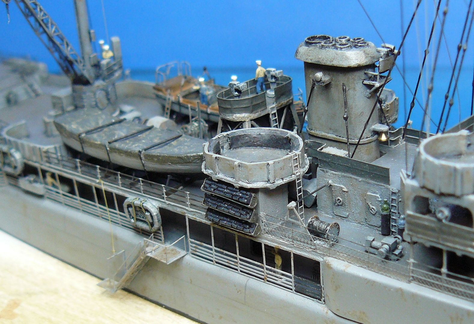 The Ship Model Forum • View topic - Calling all USS Barnegat class ...