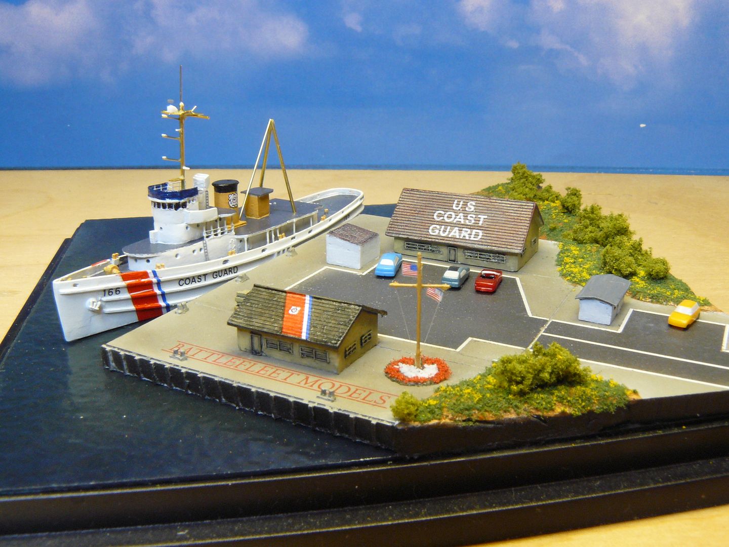The Ship Model Forum • View topic - 1/700 USCGC Tamaroa WMEC-166