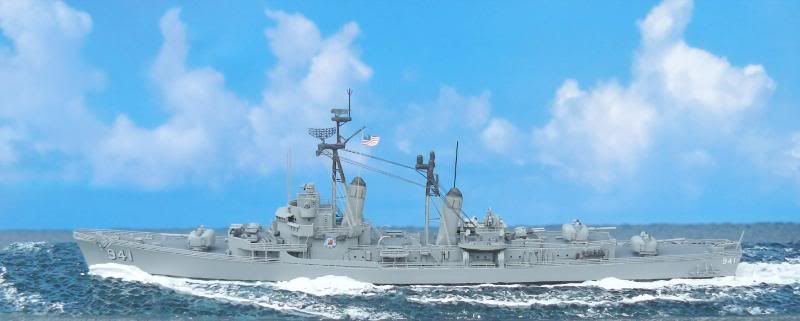 The Ship Model Forum • View topic - USS Du Pont DD-941 - 1/700 Forrest ...