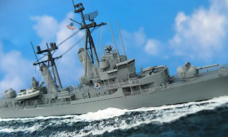 The Ship Model Forum • View topic - USS Du Pont DD-941 - 1/700 Forrest ...