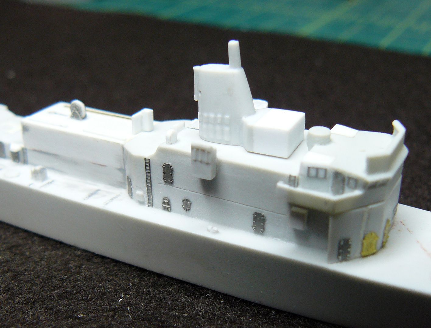 The Ship Model Forum • View topic - 1/700 USS Glover FF-1098 Conversion