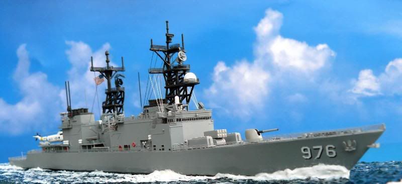 The Ship Model Forum • View topic - 1/700 Spruance Class USS Merrill DD-976